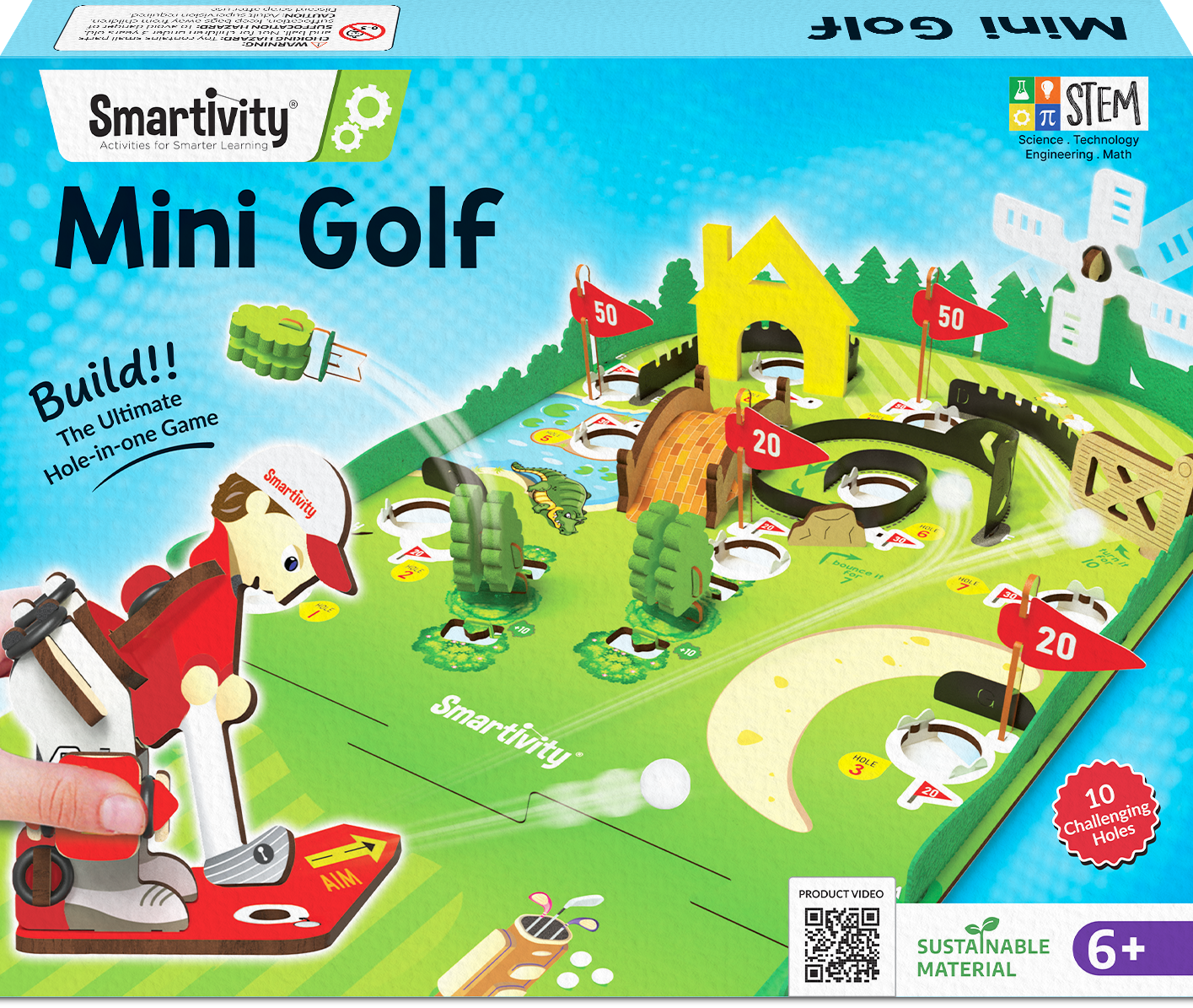 Mini Golf | 6 - 14 years | DIY STEM Construction Toy